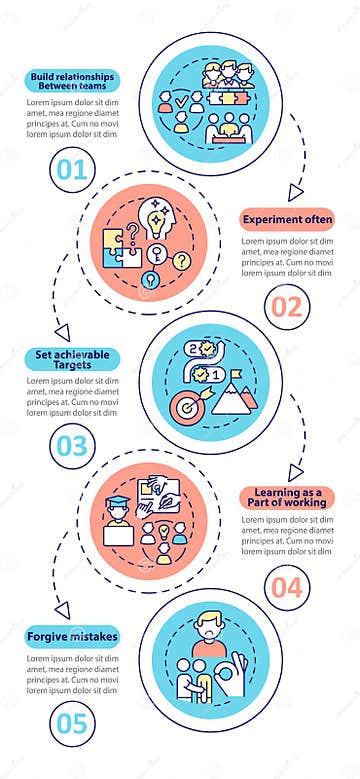 Worker Commitment Ideas Vertical Infographic Template Stock Vector ...