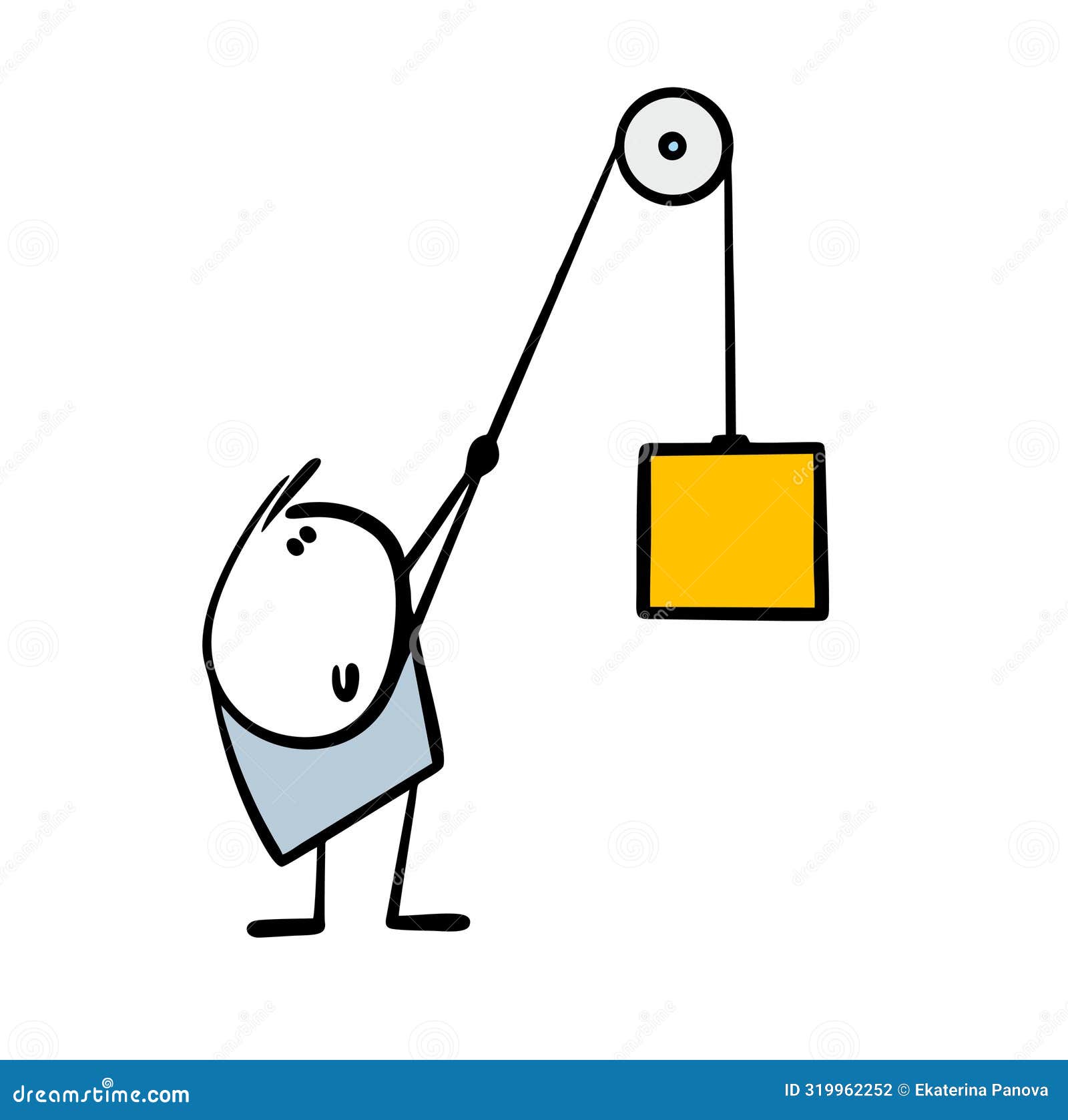 Physics - Lifts Version 01 Vector Illustration | CartoonDealer.com ...