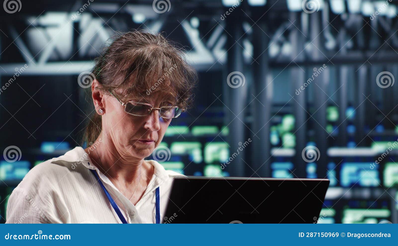 Worker Doing Regular Server Upgrades Stock Video - Video of revolutionary, worker: 287150969