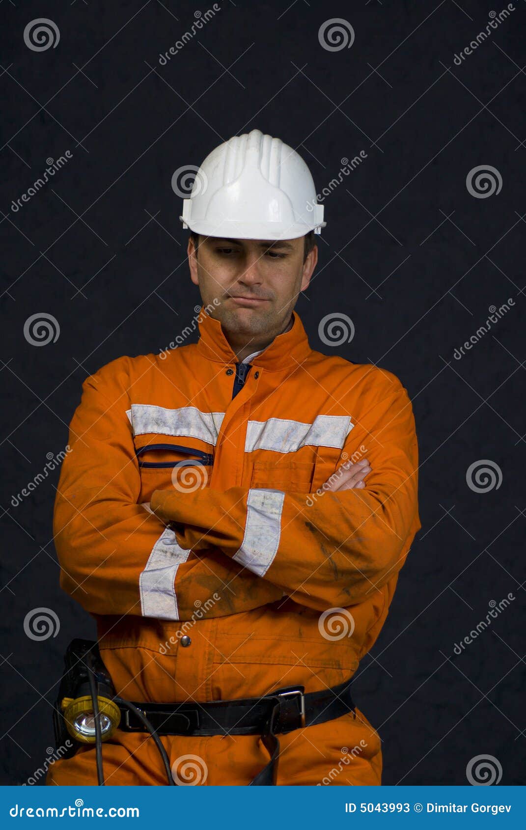 Worker facing problem stock image. Image of fossil, industrial - 5043993