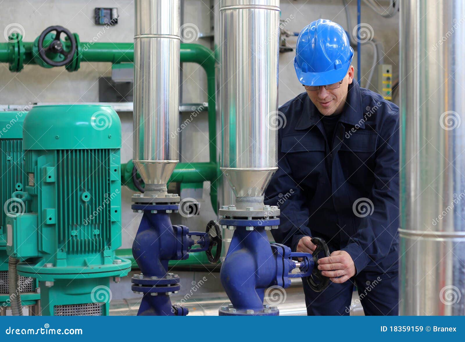 Worker in a Factory stock image. Image of engineering - 18359159
