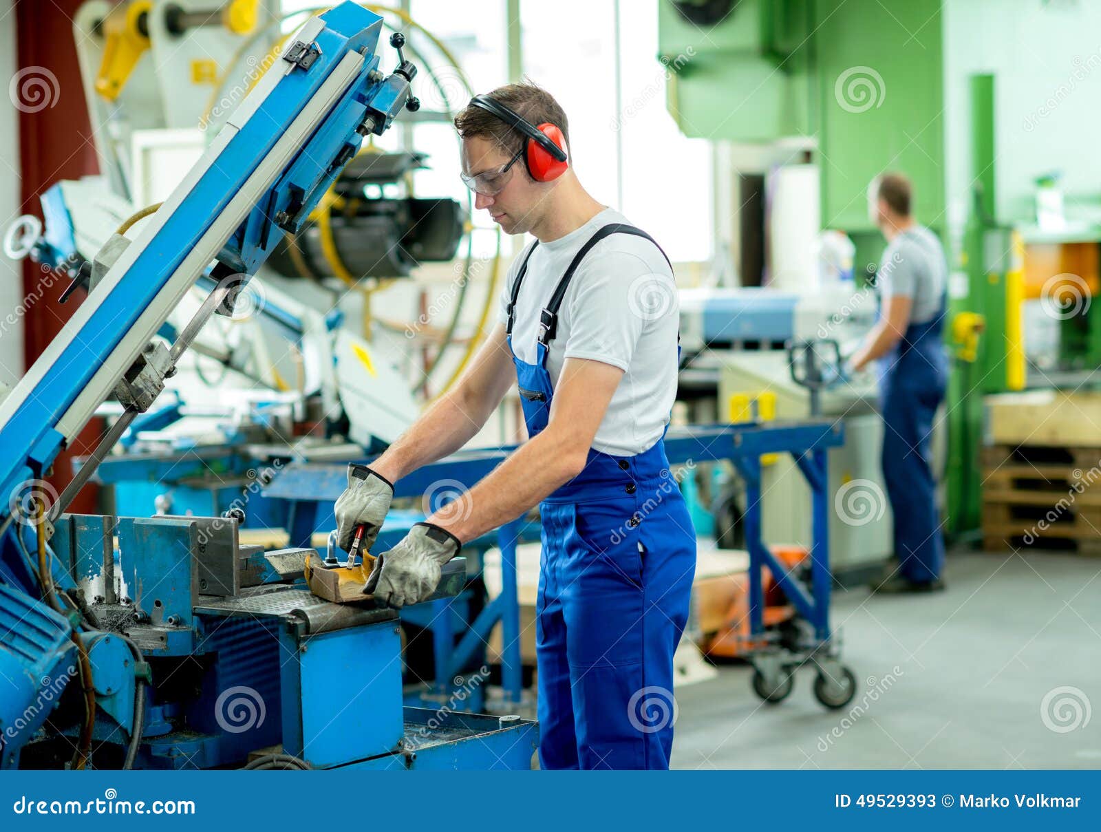 Worker in factory stock image. Image of male, improvement - 49529393