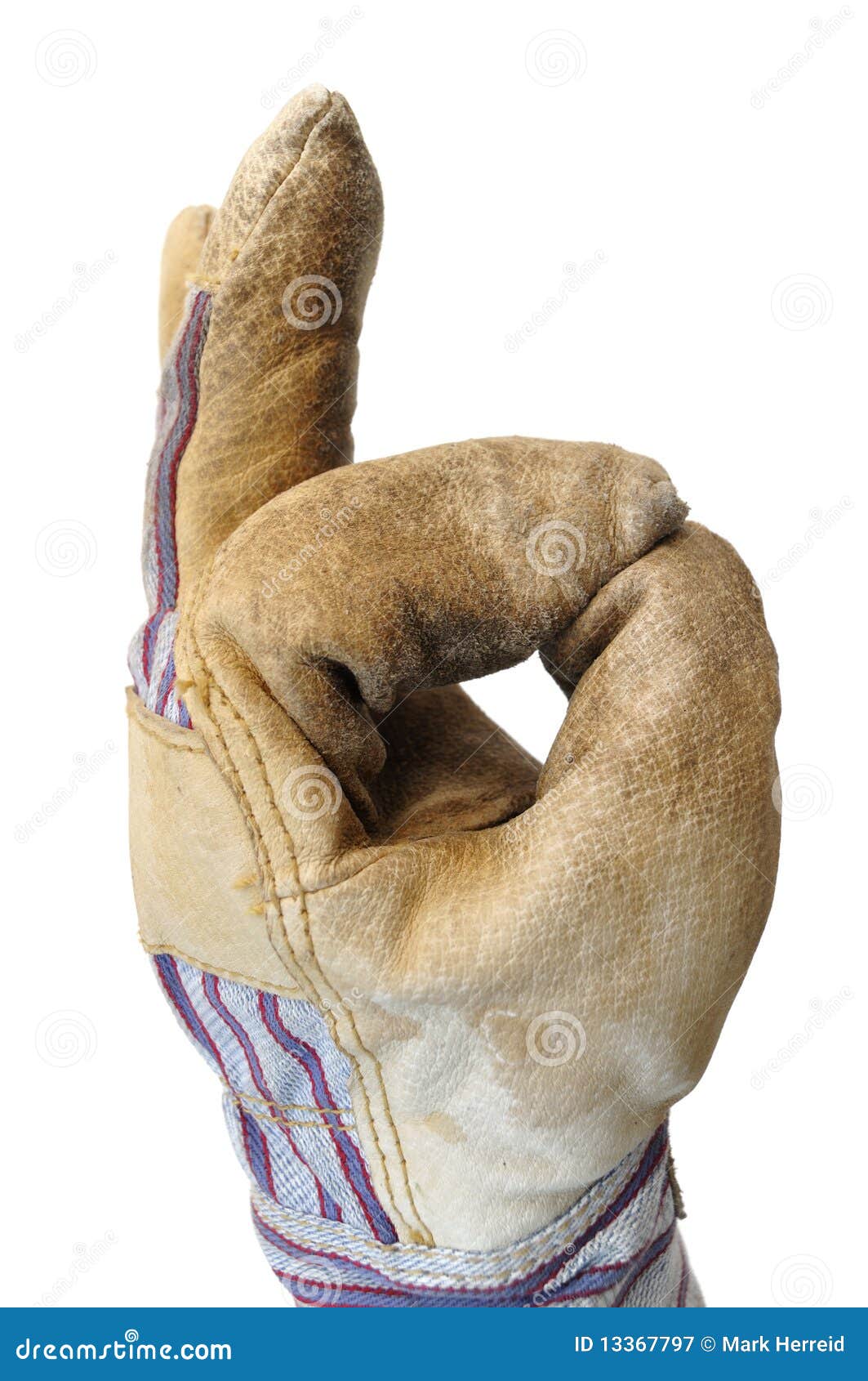 Worker Giving OK sign stock image. Image of worker, sport - 13367797