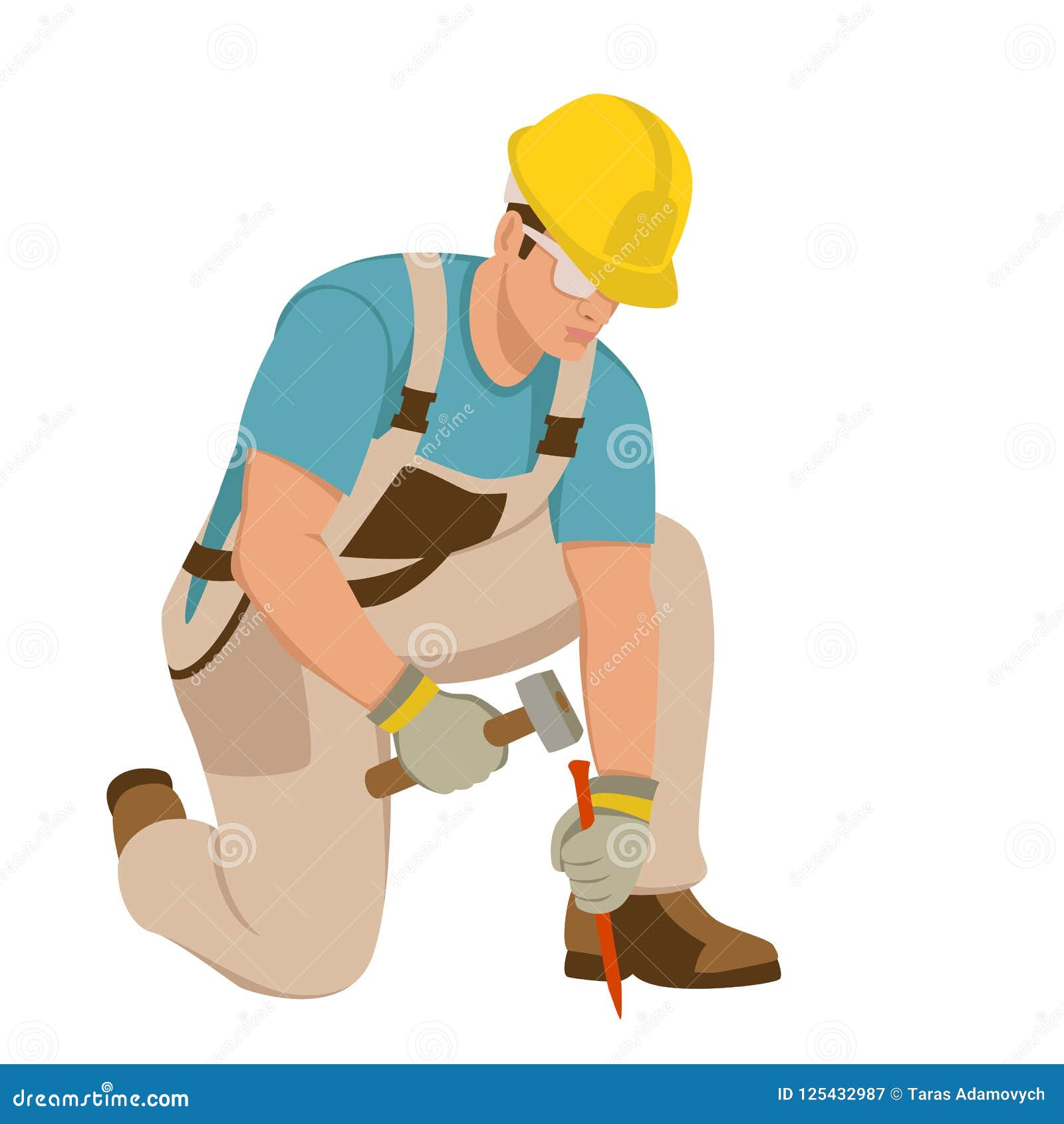 Chisel Vector Cartoon Set Icon. Vector Illustration Carving Tool On ...