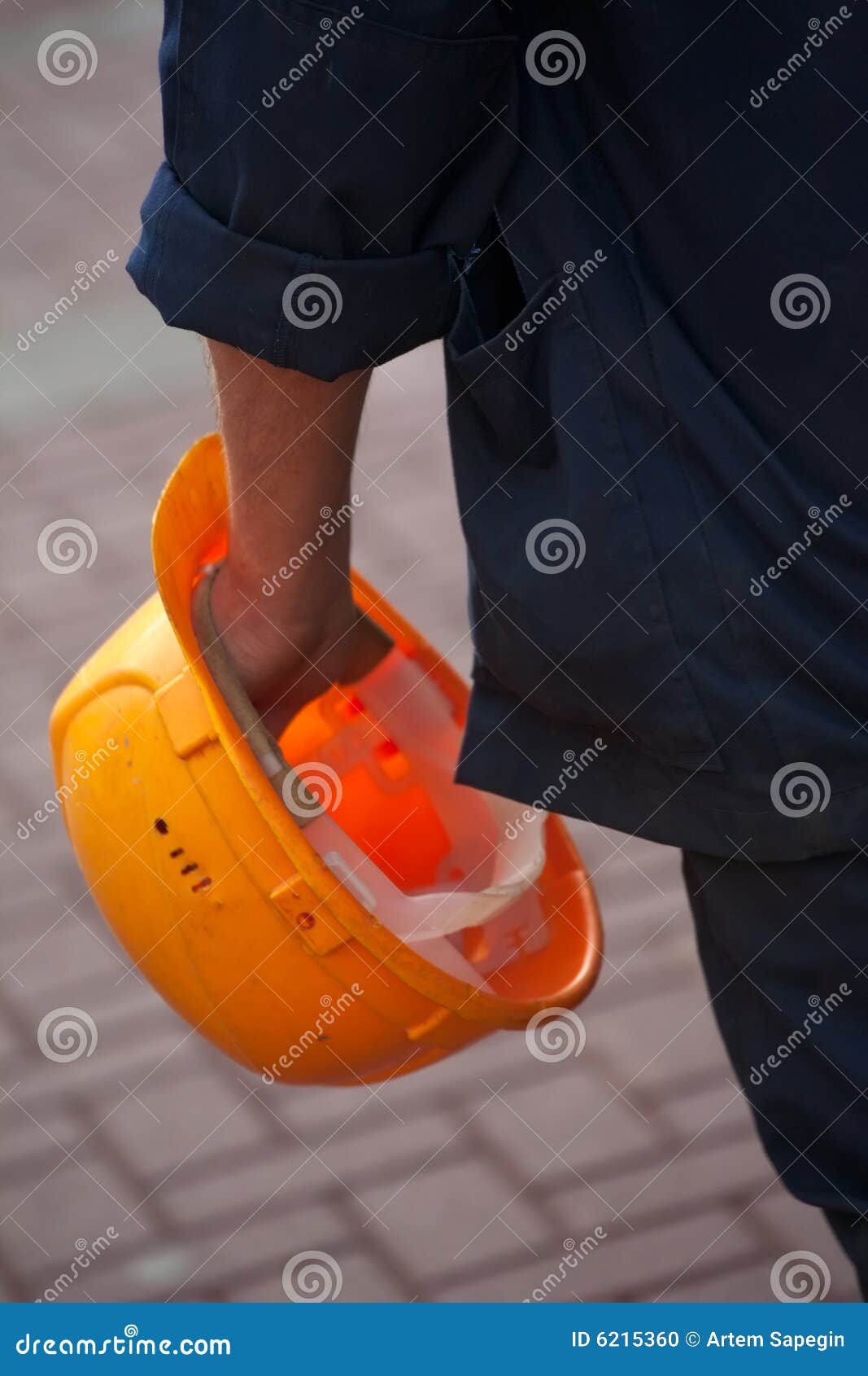 Worker with Hard Hat stock photo. Image of tool, person - 6215360