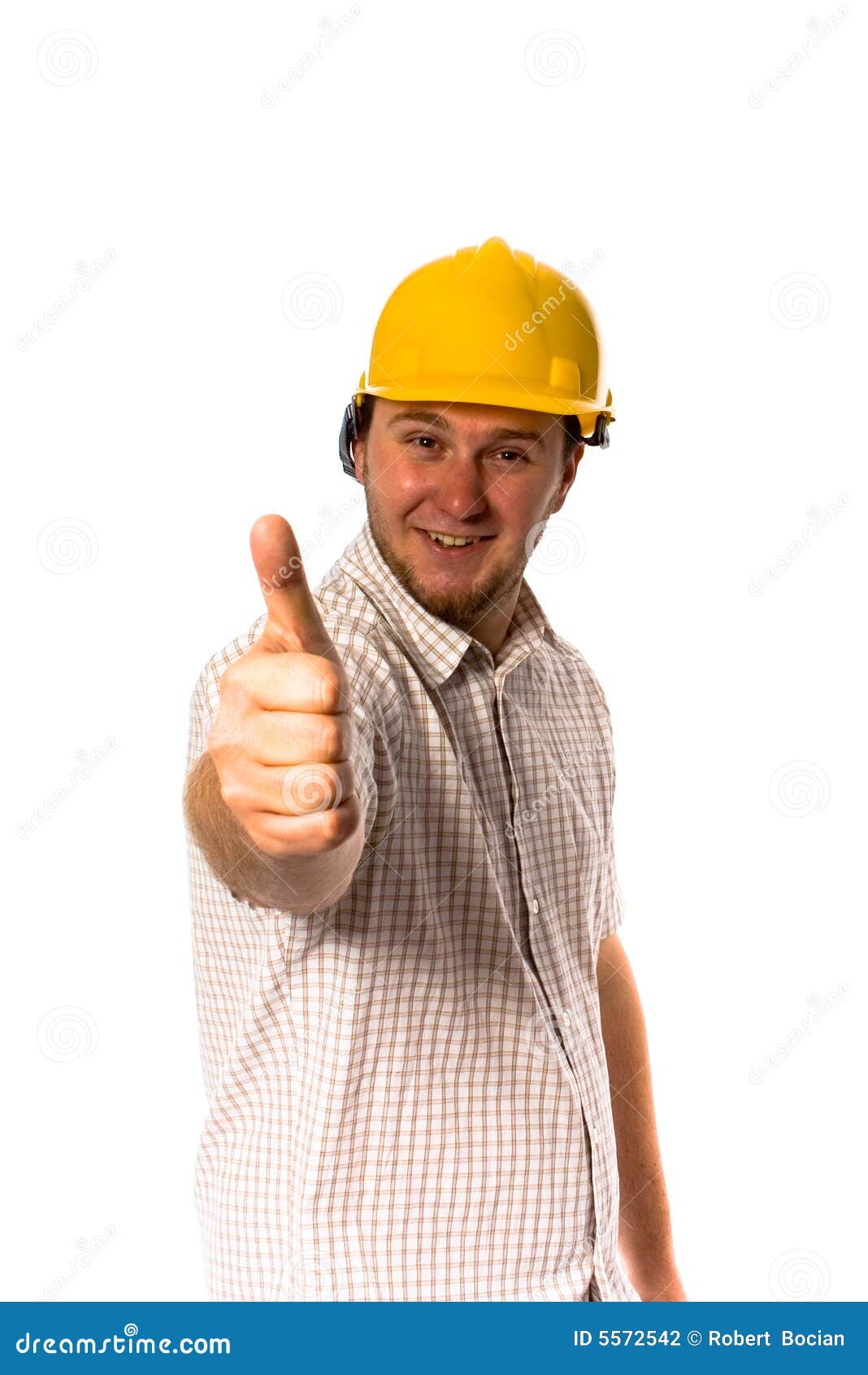 Worker in helmet stock photo. Image of adult, head, labor - 5572542