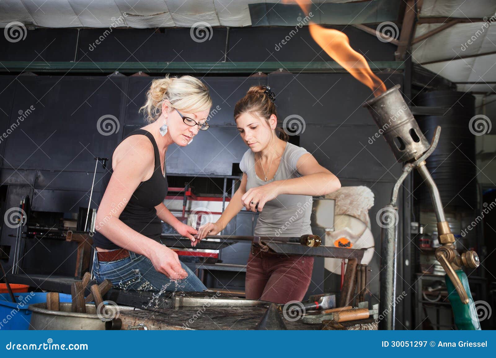 Workers Cleaning Tools stock image. Image of factory - 30051297