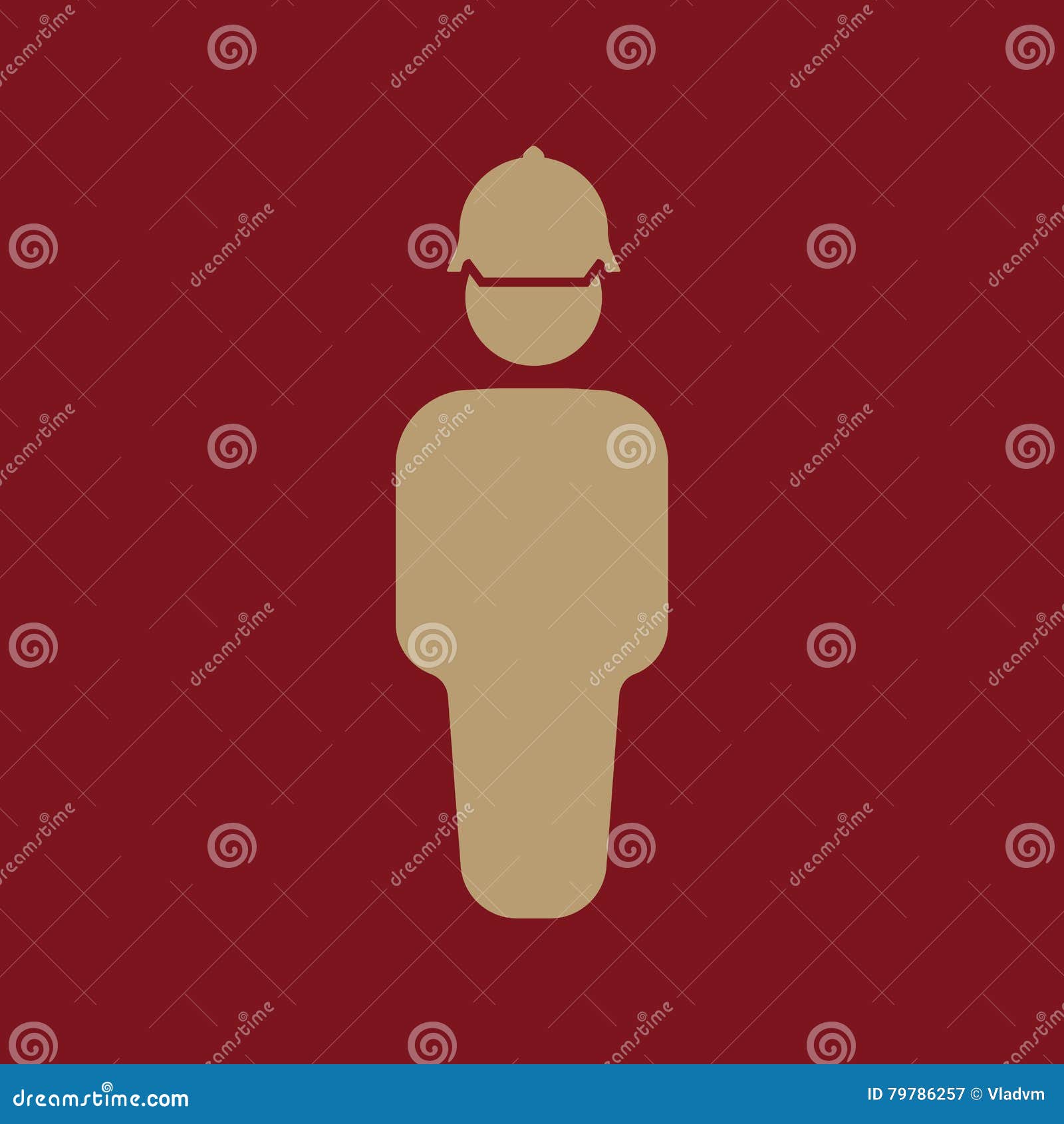 The Worker Icon. Engineer and Repair, Technician, Builder Symbol Stock ...