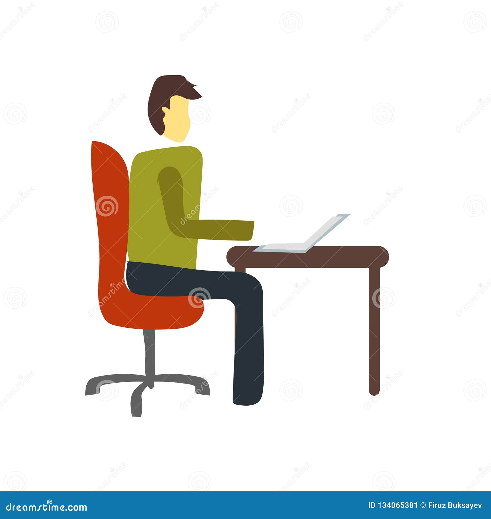 Worker Icon Vector Isolated on White Background, Worker Sign Stock ...