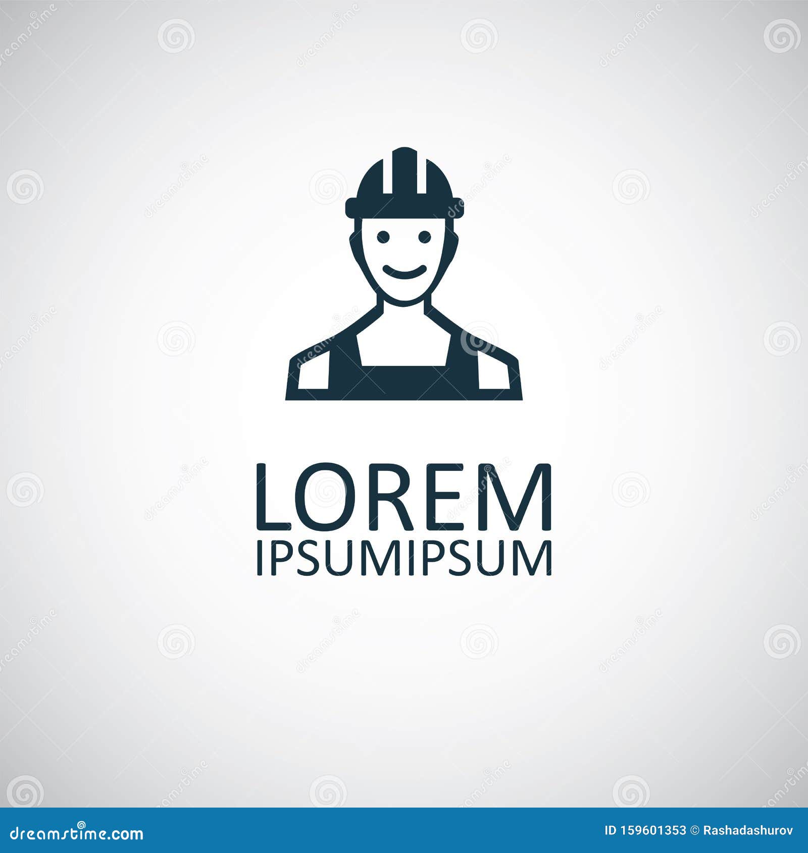 Worker Icon. for Web and UI Stock Vector - Illustration of workman ...