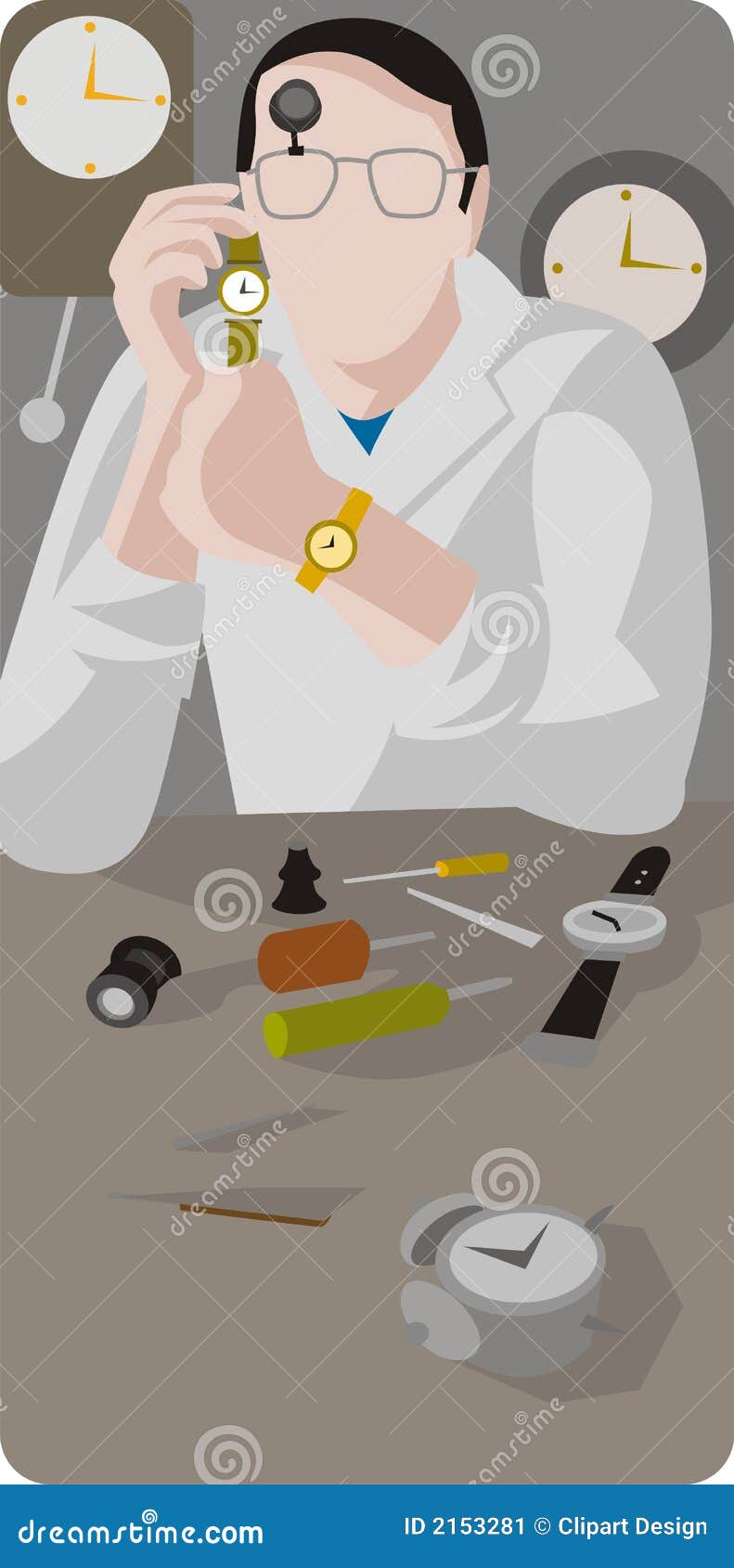 Clockmaker Cartoons, Illustrations & Vector Stock Images - 67 Pictures ...