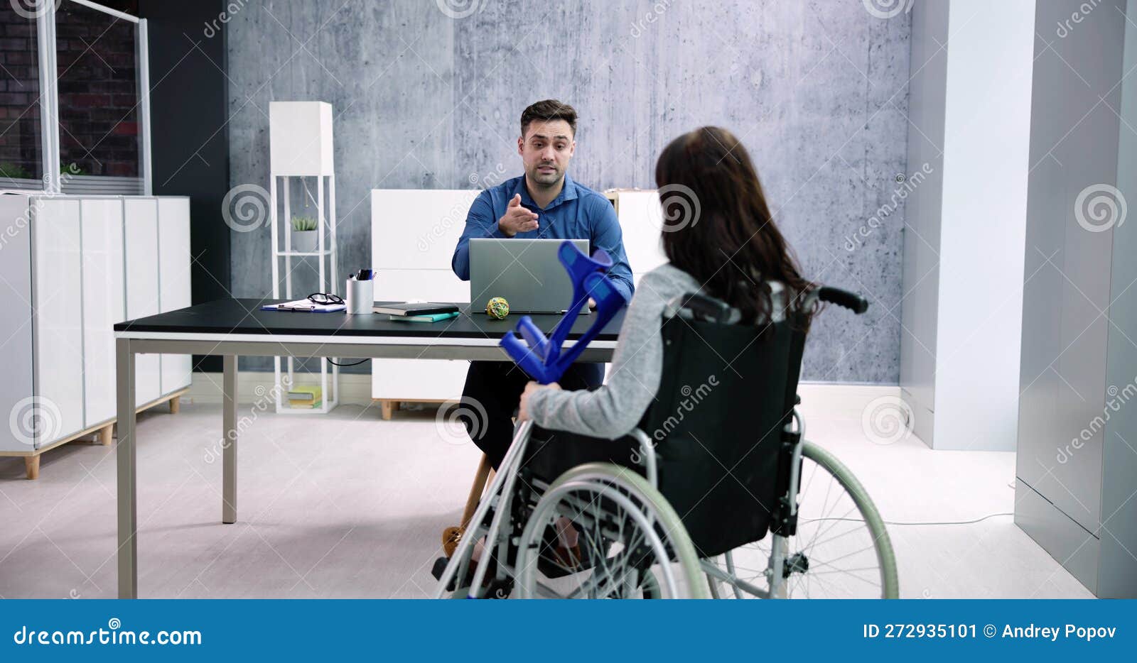 Worker Injury and Disability Compensation Stock Image - Image of ...