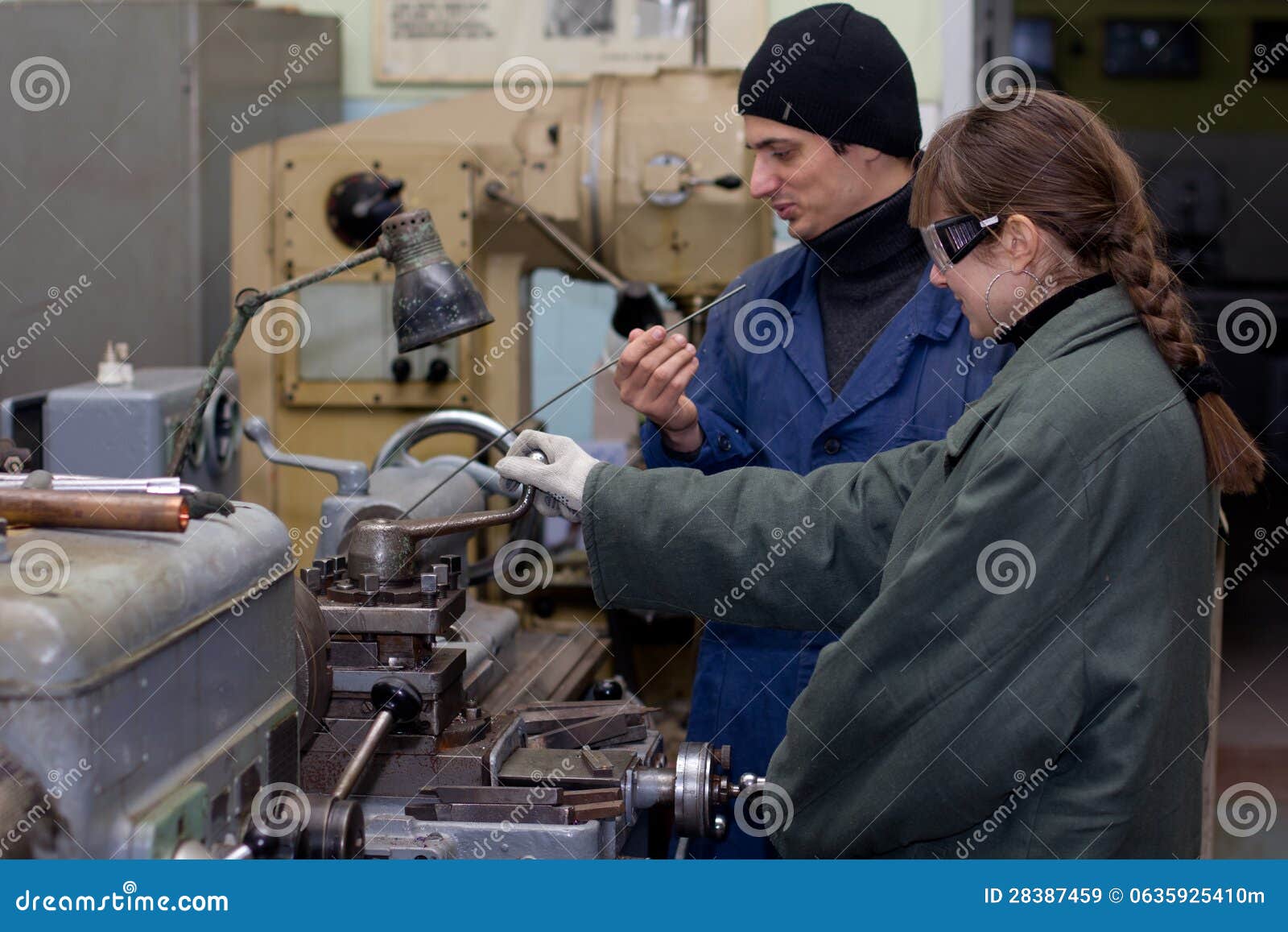 Worker instruction stock image. Image of tool, workshop - 28387459