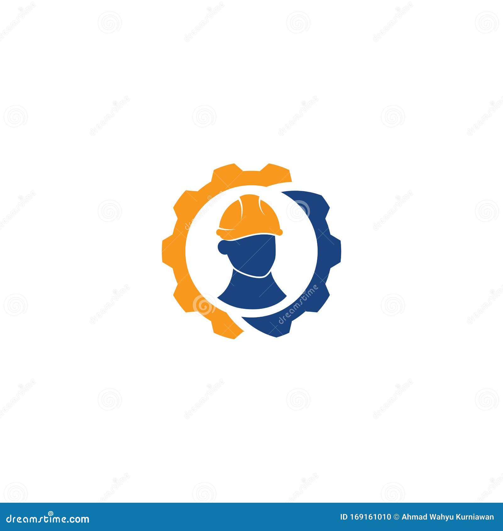 Worker logo vector stock vector. Illustration of professional - 169161010