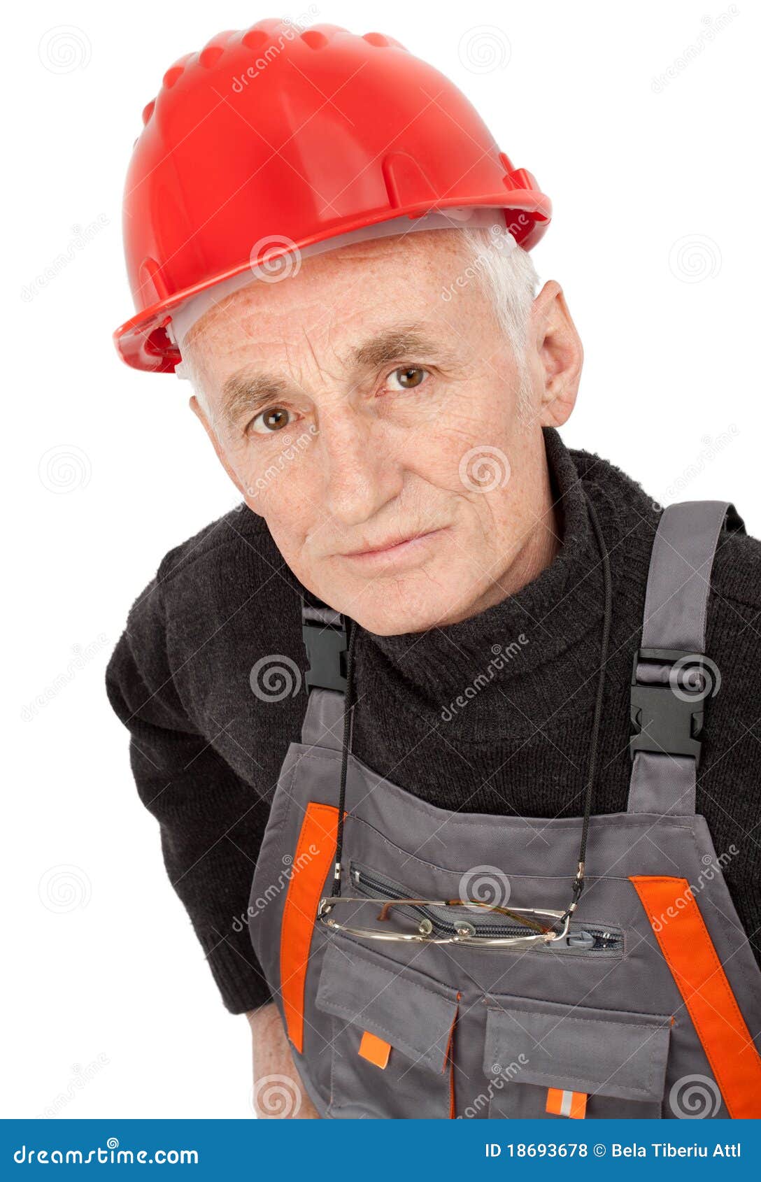 Worker man stock photo. Image of white, builder, looking - 18693678