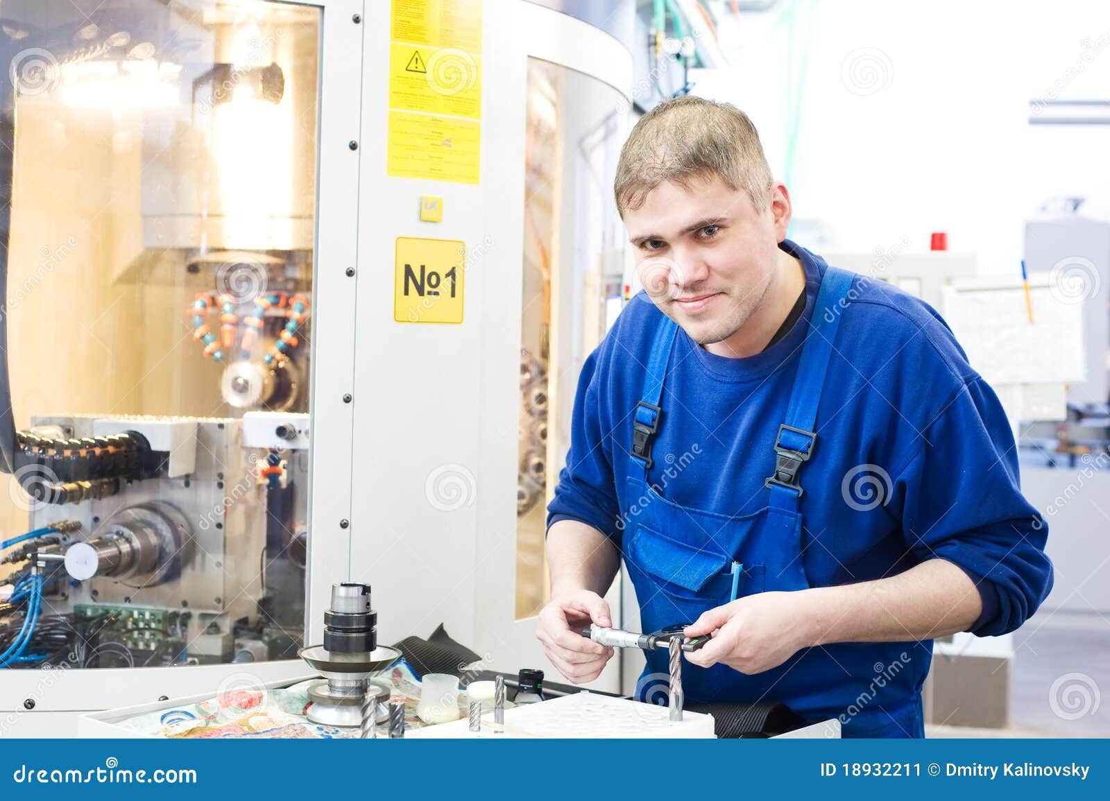 Worker measuring detail stock image. Image of measuring - 18932211