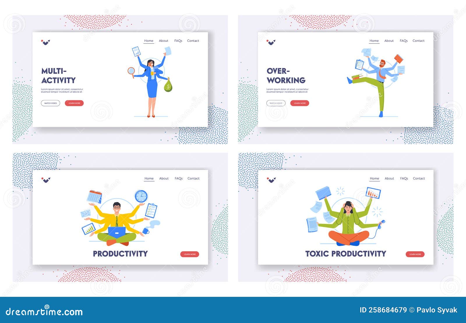 Multiple Tasks Business Concept Vector. Set Person. Many Hands Doing ... Multiple Tasks Business Concept Vector. Set Person. Many Hands Doing ...