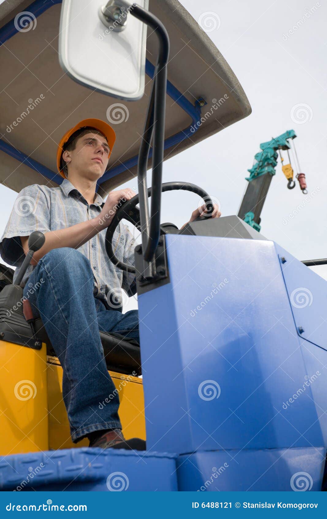 Worker operator stock image. Image of equipment, repairing - 6488121