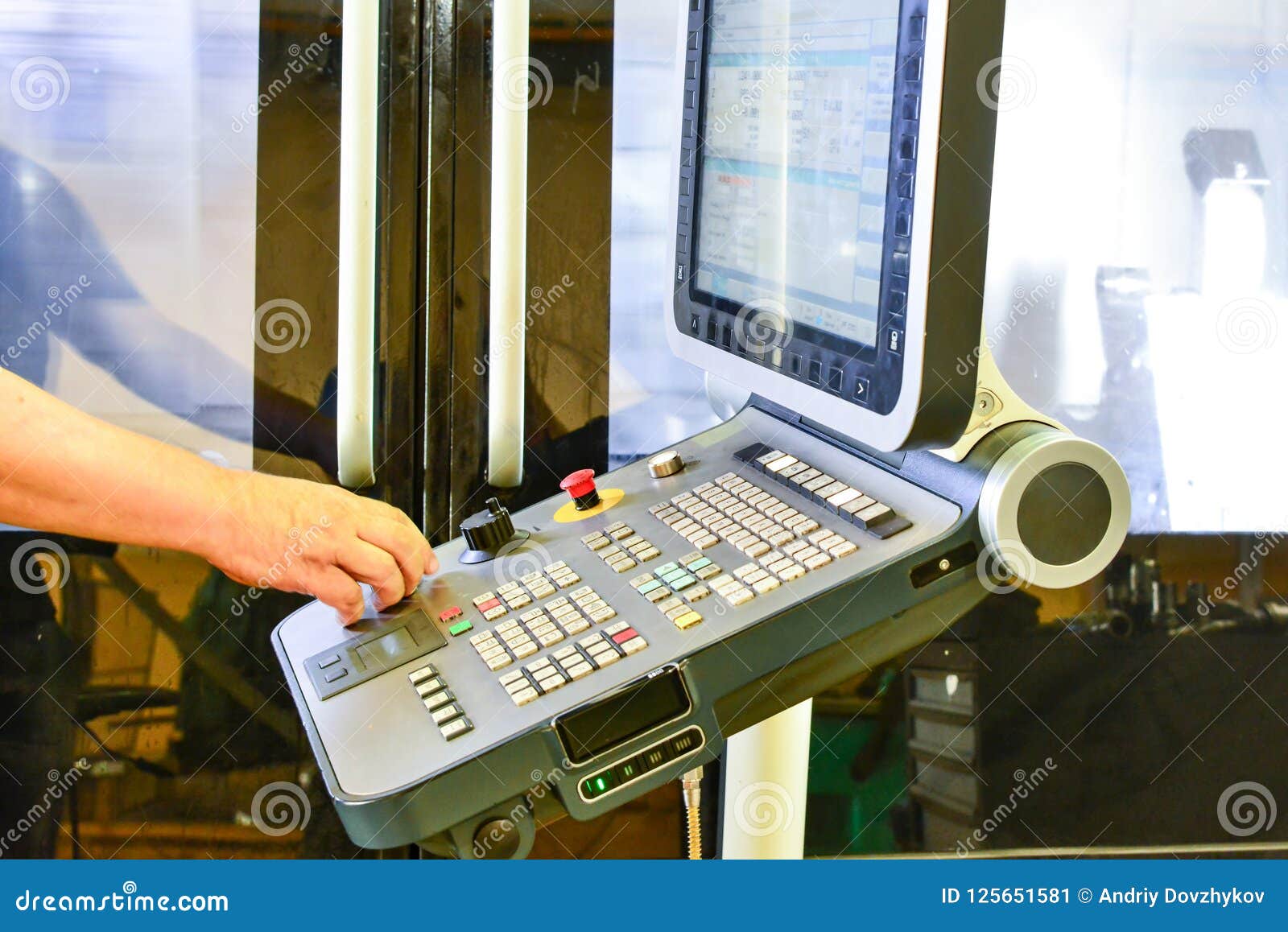 Worker, Operator of the Control Panel of the Program of Operation of a ...