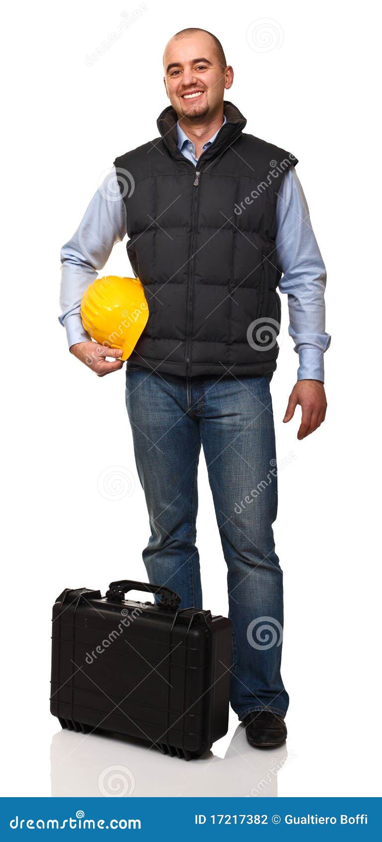Worker portrait stock photo. Image of business, businessman - 17217382