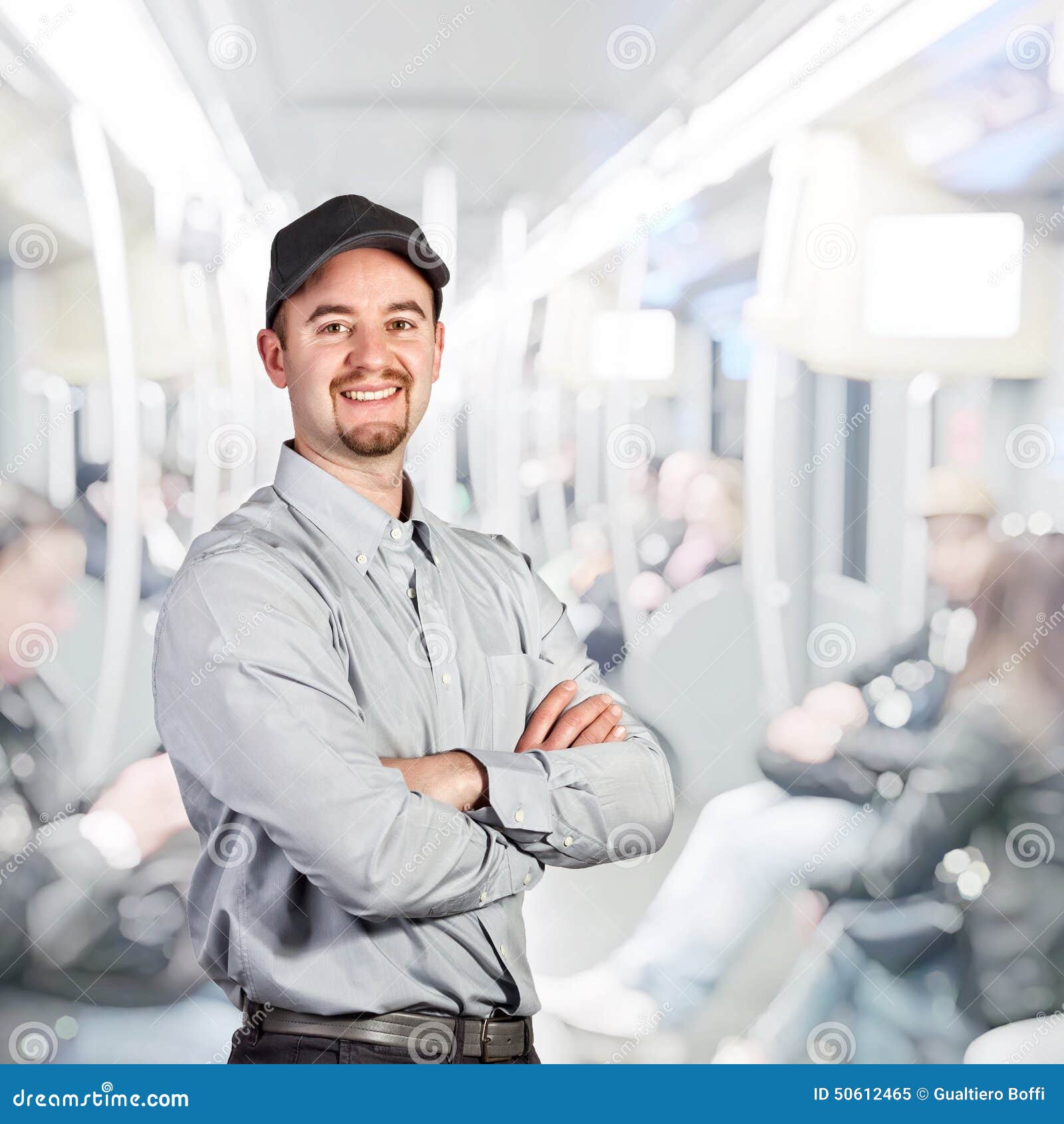 Worker portrait stock image. Image of casual, happy, confident - 50612465