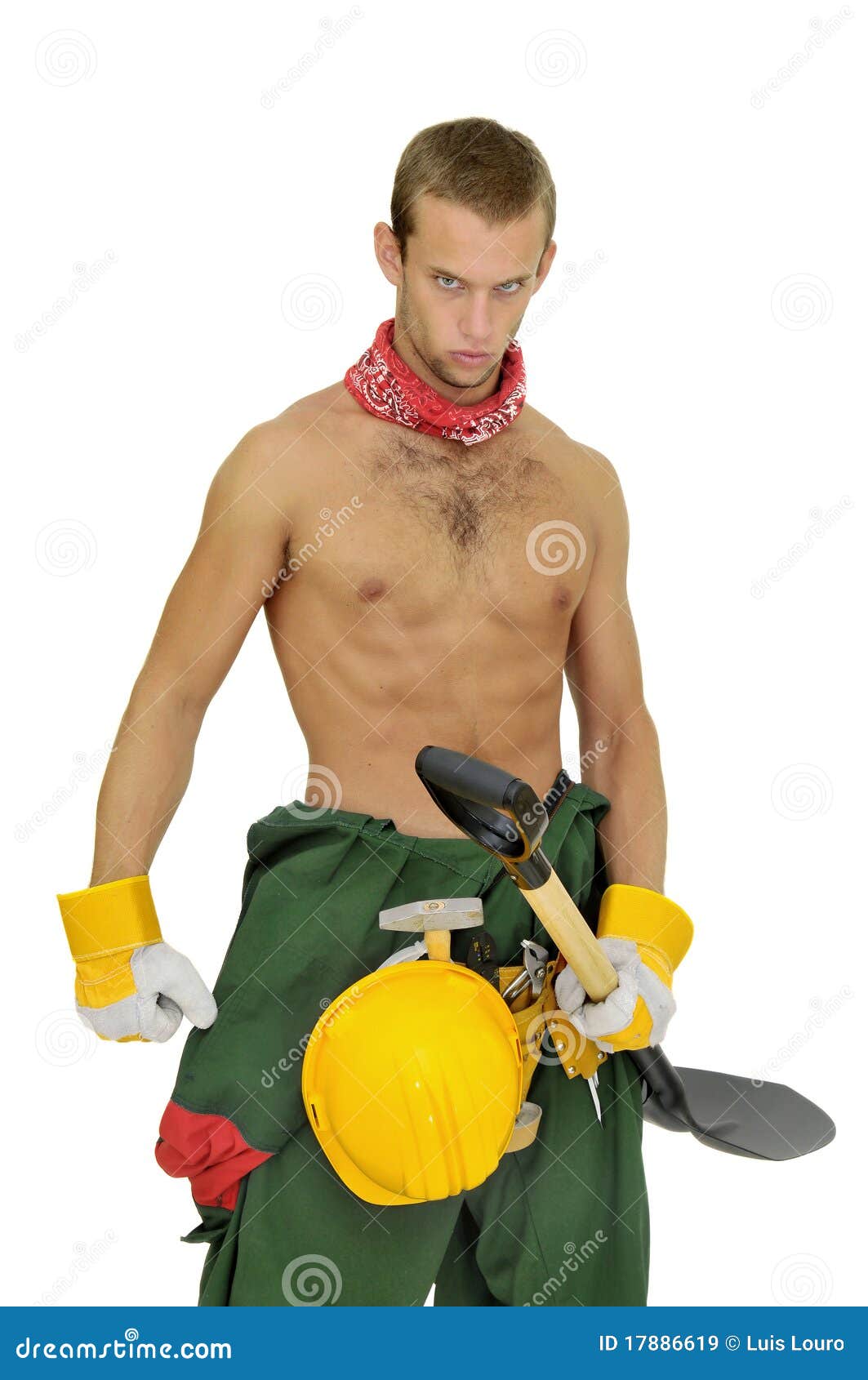 Worker posing stock image. Image of construction, foreman - 17886619