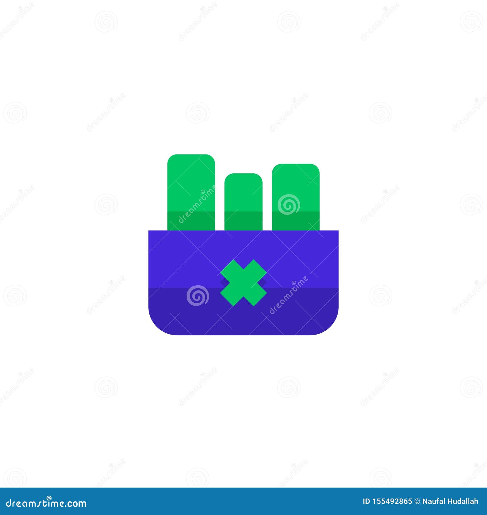 Worker Resign Icon Design. Stack of Files and Document with Cardboard ...