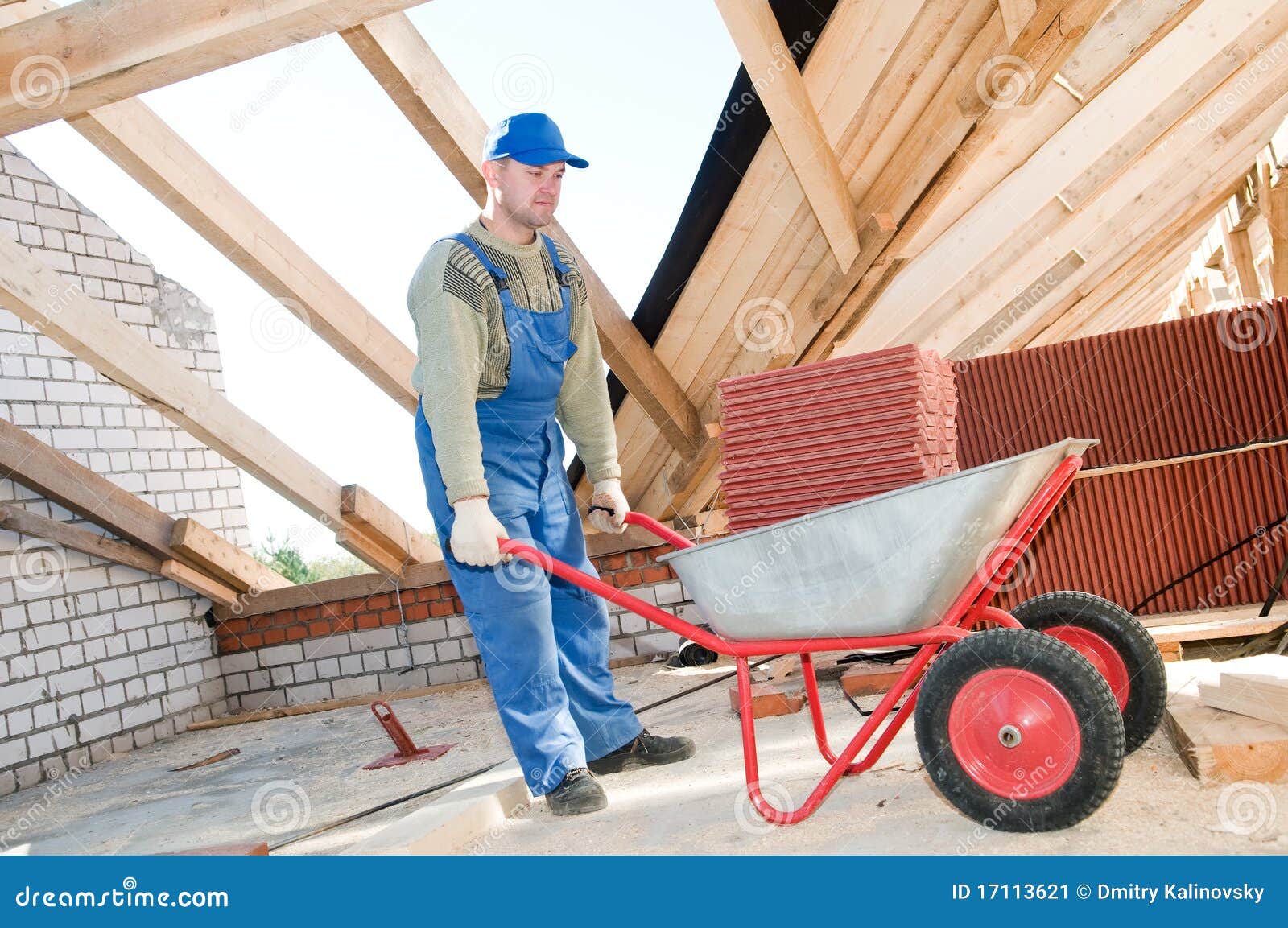 Barrow Load Of Mulch Royalty-Free Stock Photo | CartoonDealer.com #19801143
