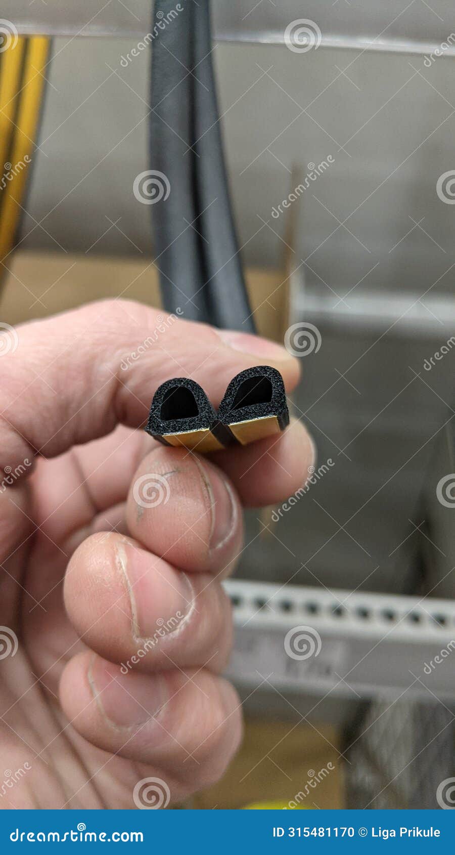 Worker S Hand, Palm, Fingernails, Skin, Plastic Wires, Cables, Workshop ...