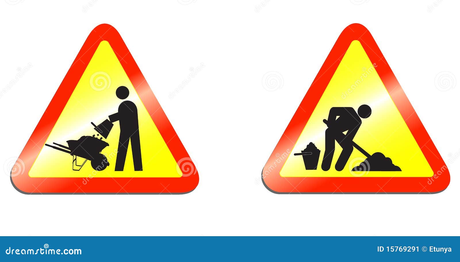 Worker signs stock vector. Illustration of symbol, restricted - 15769291