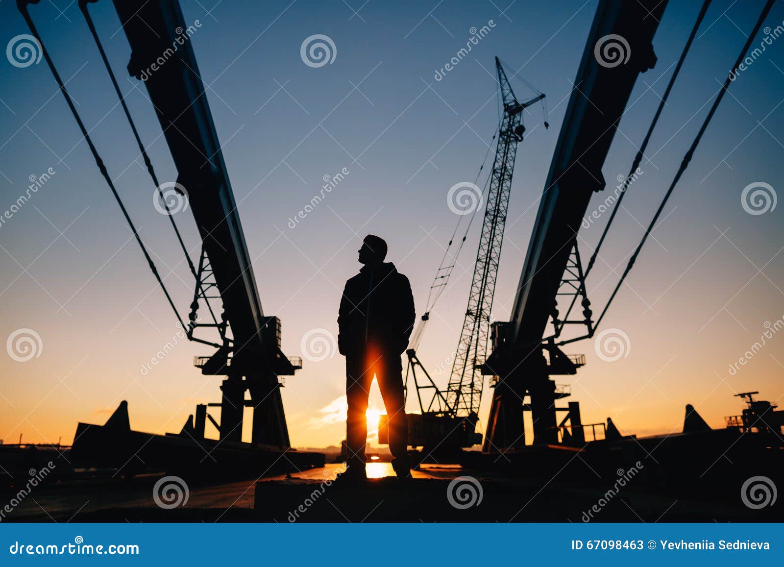 Worker Silhouette Royalty-Free Stock Photography | CartoonDealer.com ...