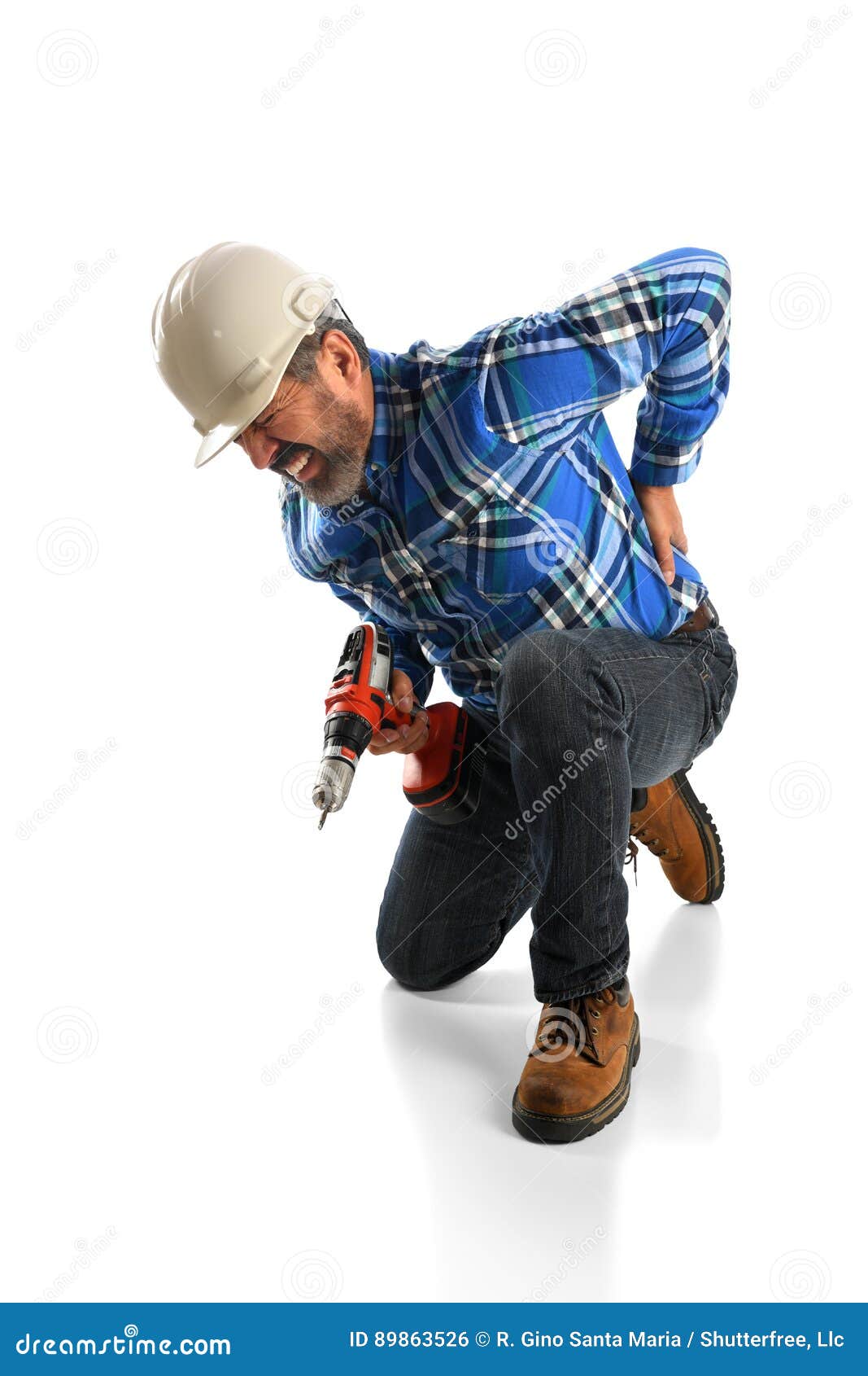 Worker Suffering Back Injury Stock Photo - Image of adult, office: 89863526
