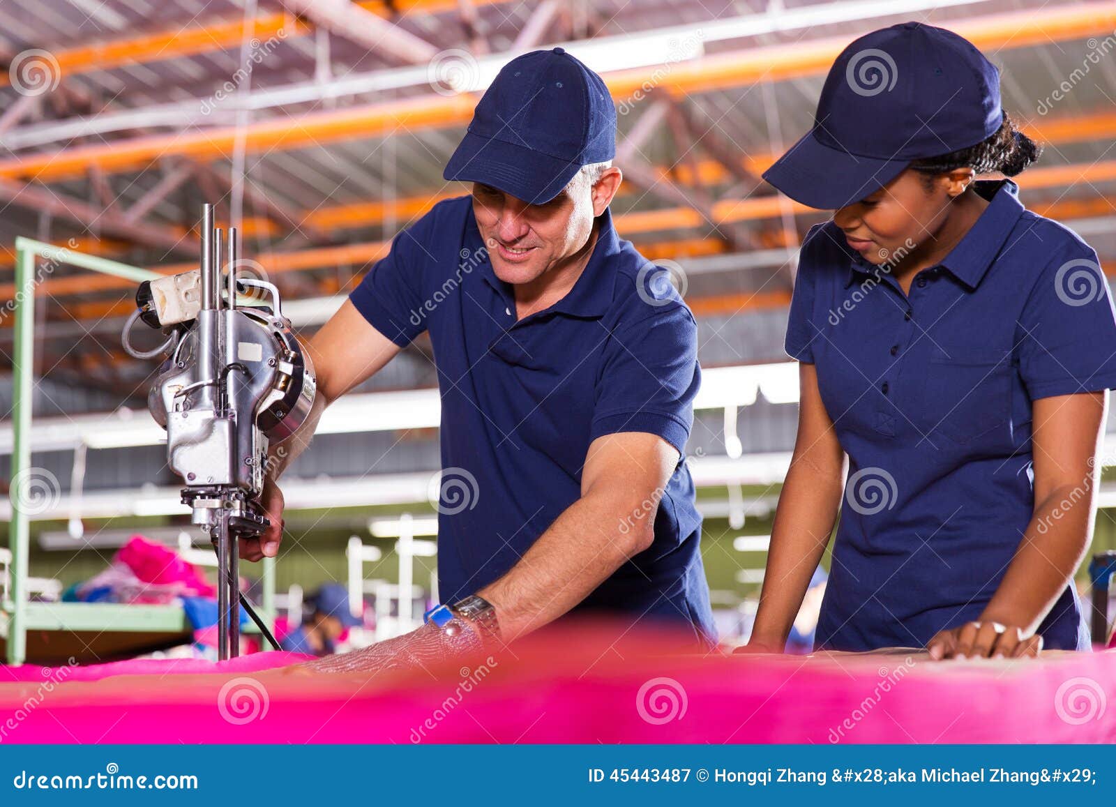 Worker teaching employee stock image. Image of employment - 45443487