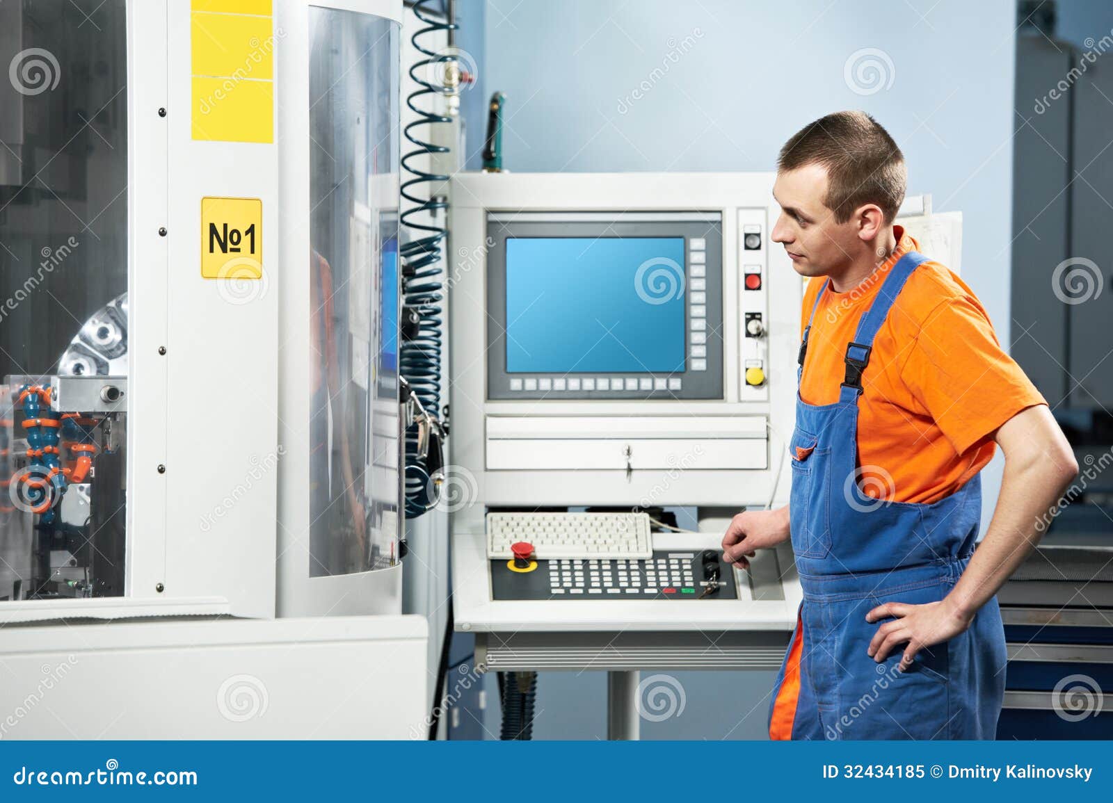 Worker at tool workshop stock image. Image of person - 32434185