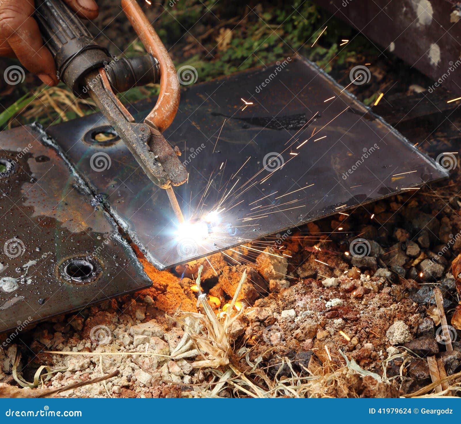 Electric Welding Royalty-Free Stock Image | CartoonDealer.com #14031964