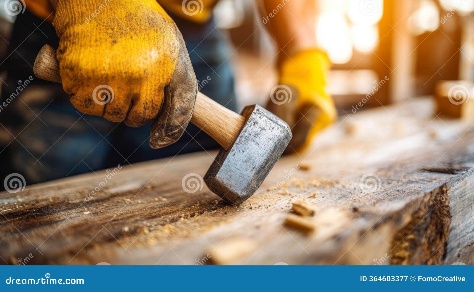 Chipping Hammer. Simple Flat Illustration. | CartoonDealer.com #347049432