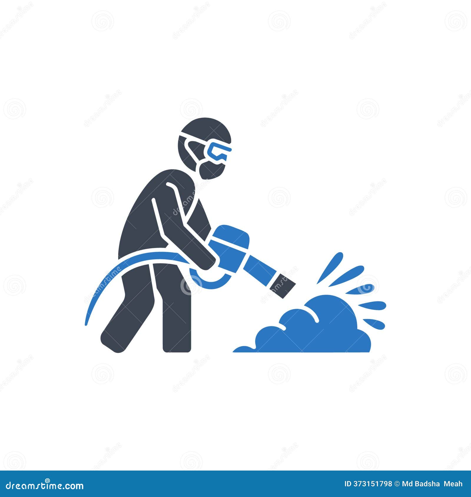 Pressure Sprayer Icon Collection Of Outline Thin Line Symbol Or Sign ...