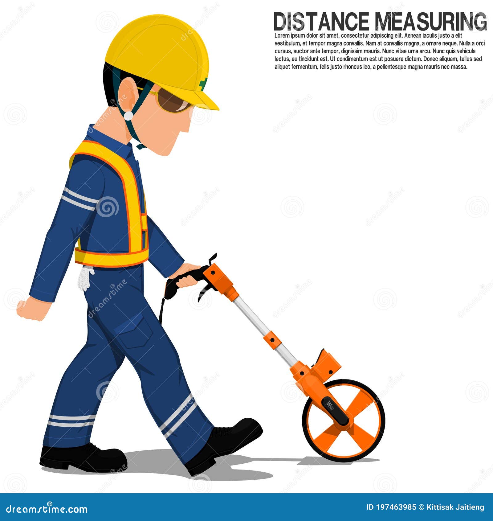 Measuring Wheel Icon. Trendy Measuring Wheel Logo Concept On White ...