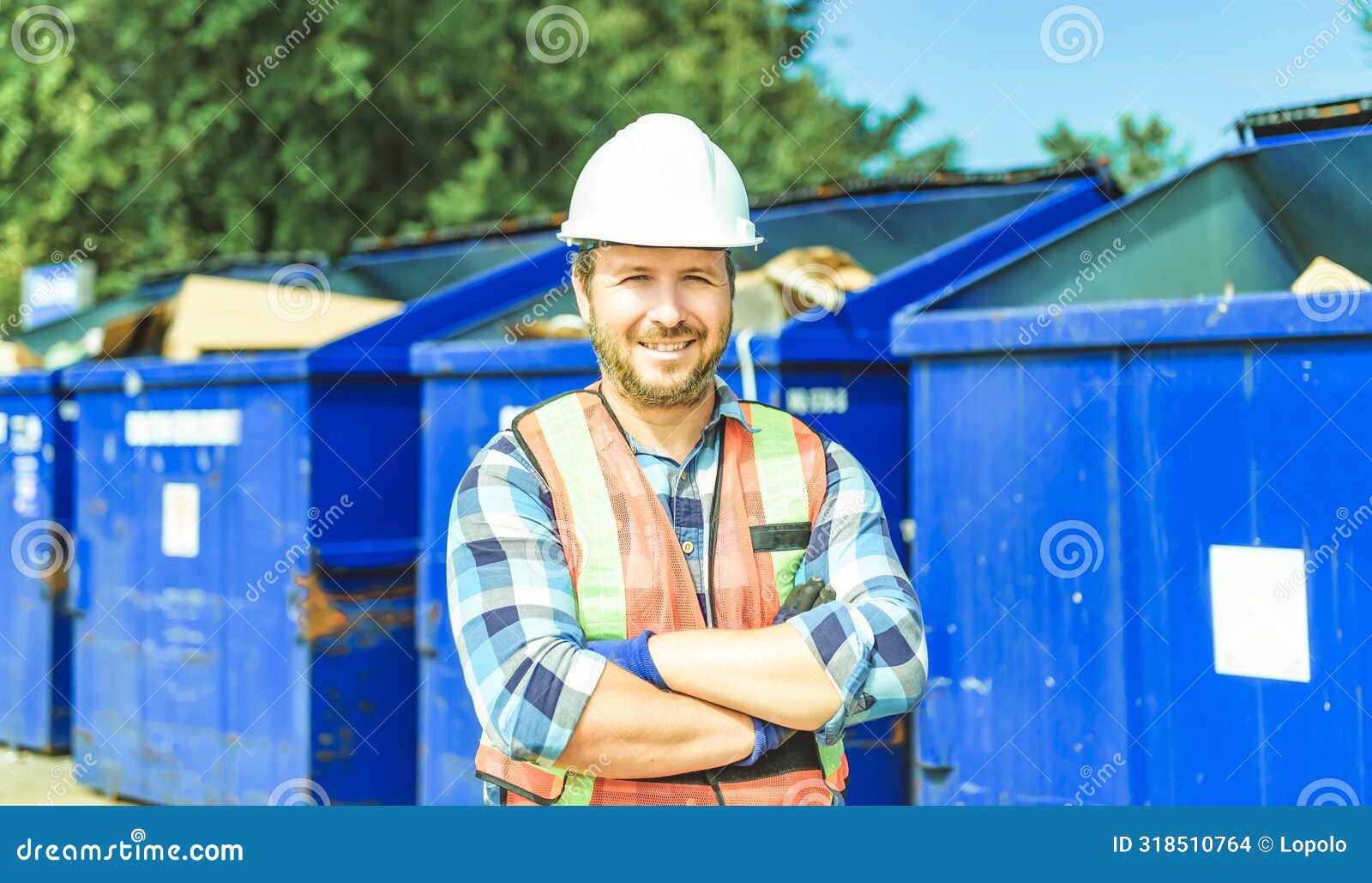 Recycling Cardboard Packaging Concept With Stacks Of Compressed ...