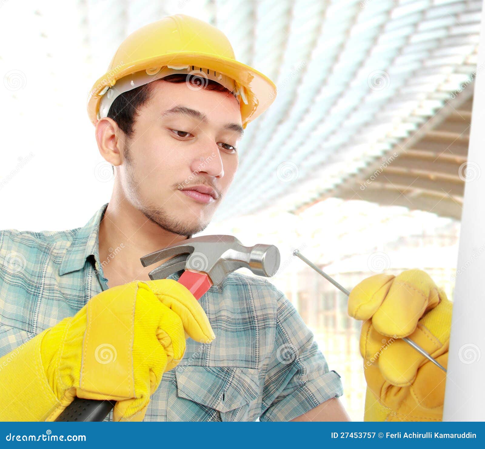 Worker working stock image. Image of service, construction - 27453757