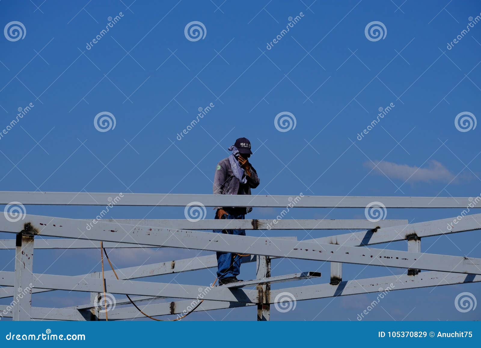 Worker stock image. Image of safety, safetyfirst, unsafecondition ...