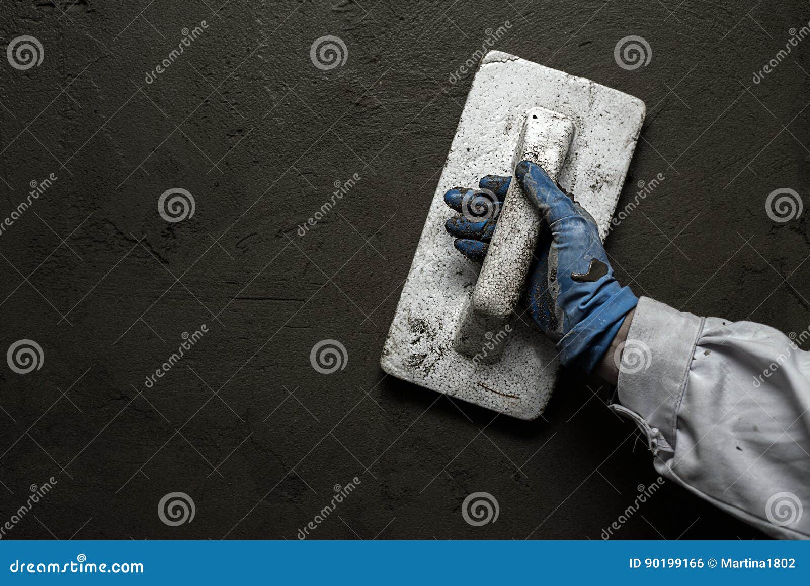 Wall With Plastering And Stone Slates Background Royalty-Free Stock ...