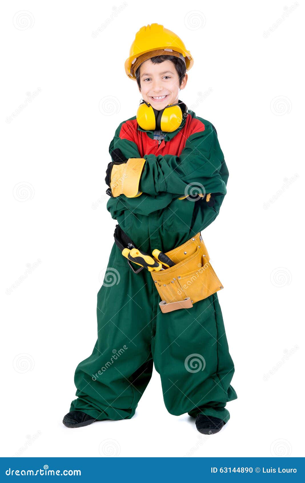 Worker stock photo. Image of industry, play, engineer - 63144890