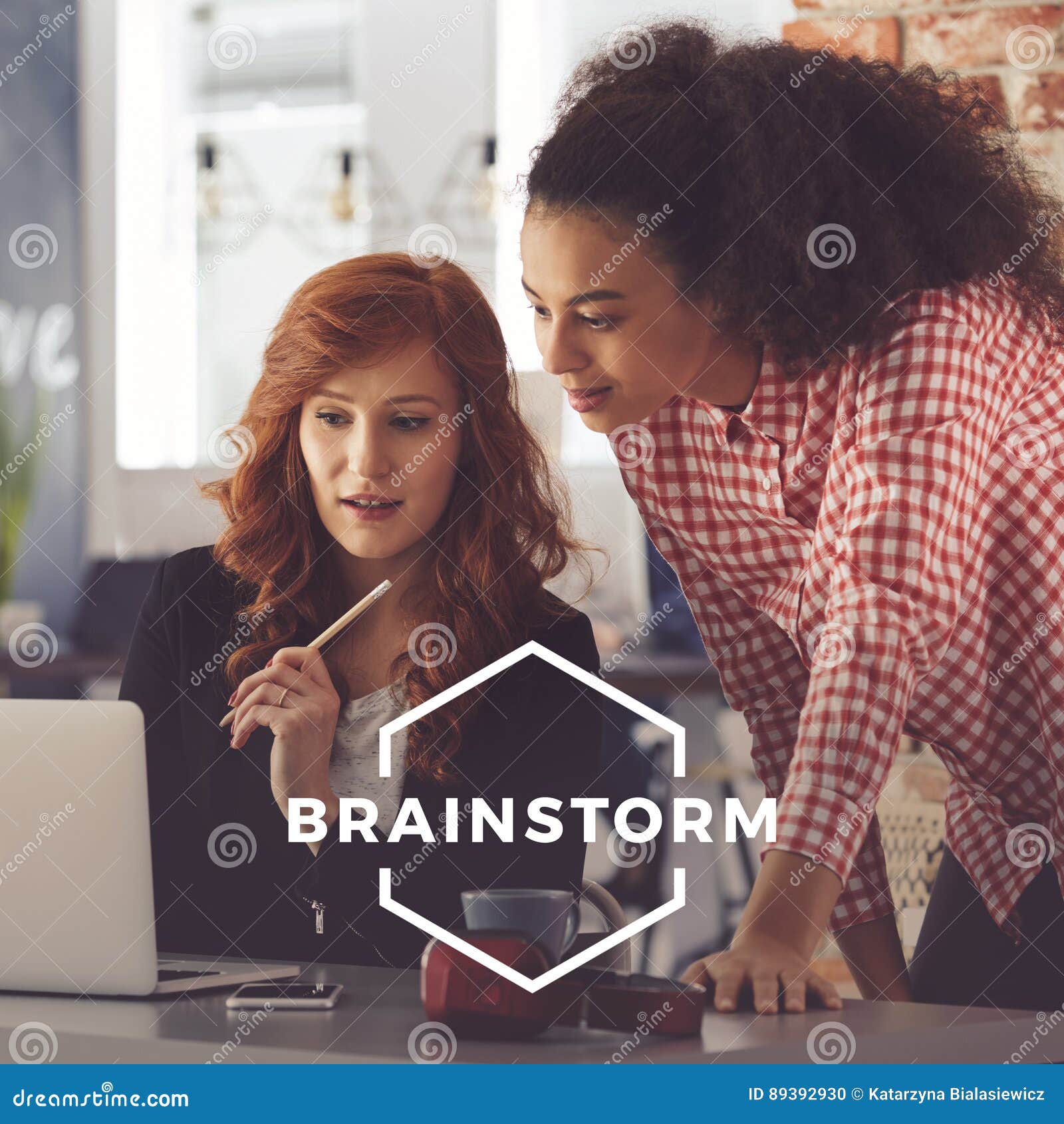 Workers of Advertising Agency Stock Photo - Image of coworking ...