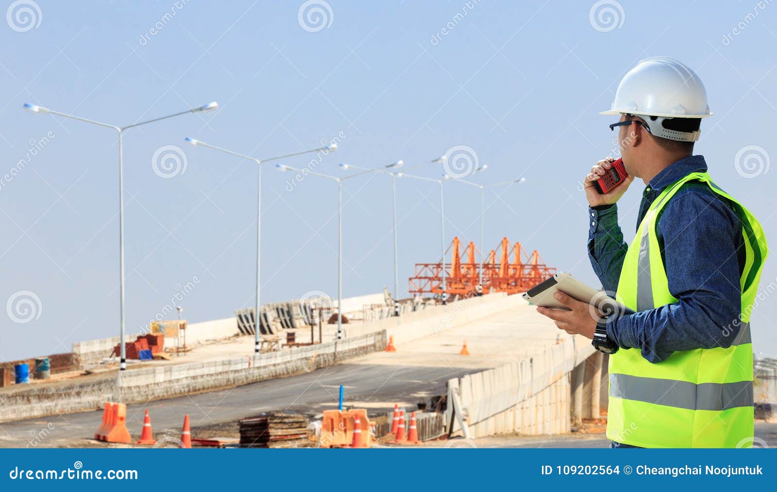 Expressway construction stock photo. Image of plan, engineer - 109202564