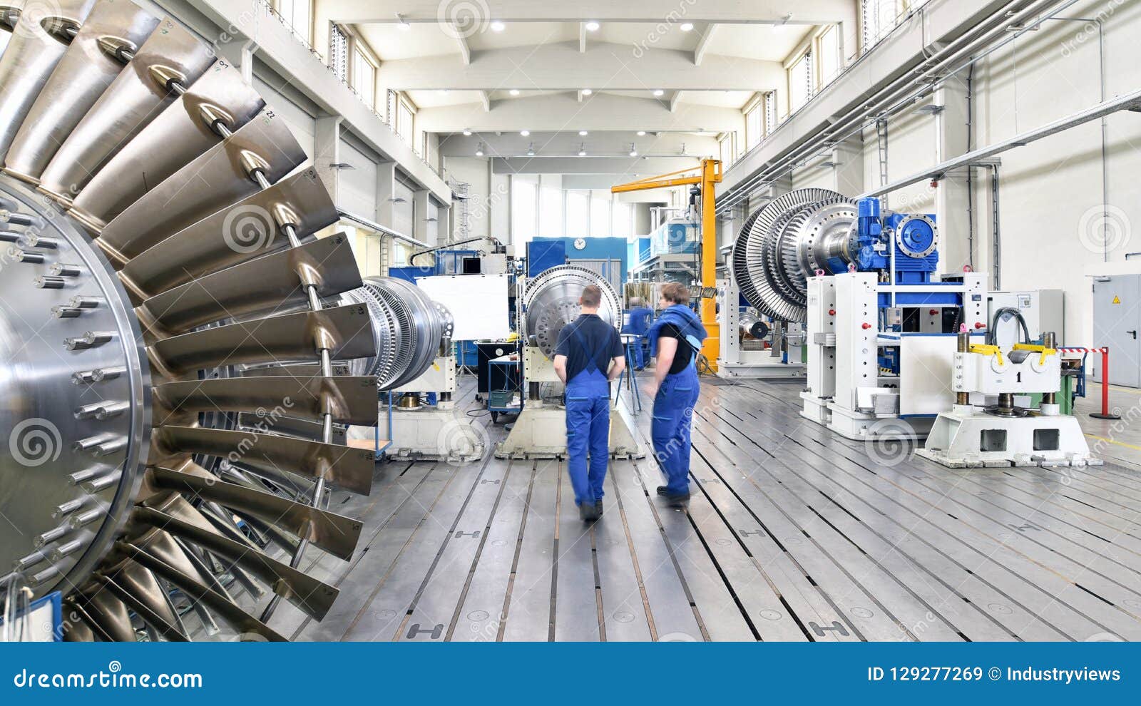 Workers Assembling and Constructing Gas Turbines in a Modern Ind Stock ... Workers Assembling and Constructing Gas Turbines in a Modern Ind Stock ...