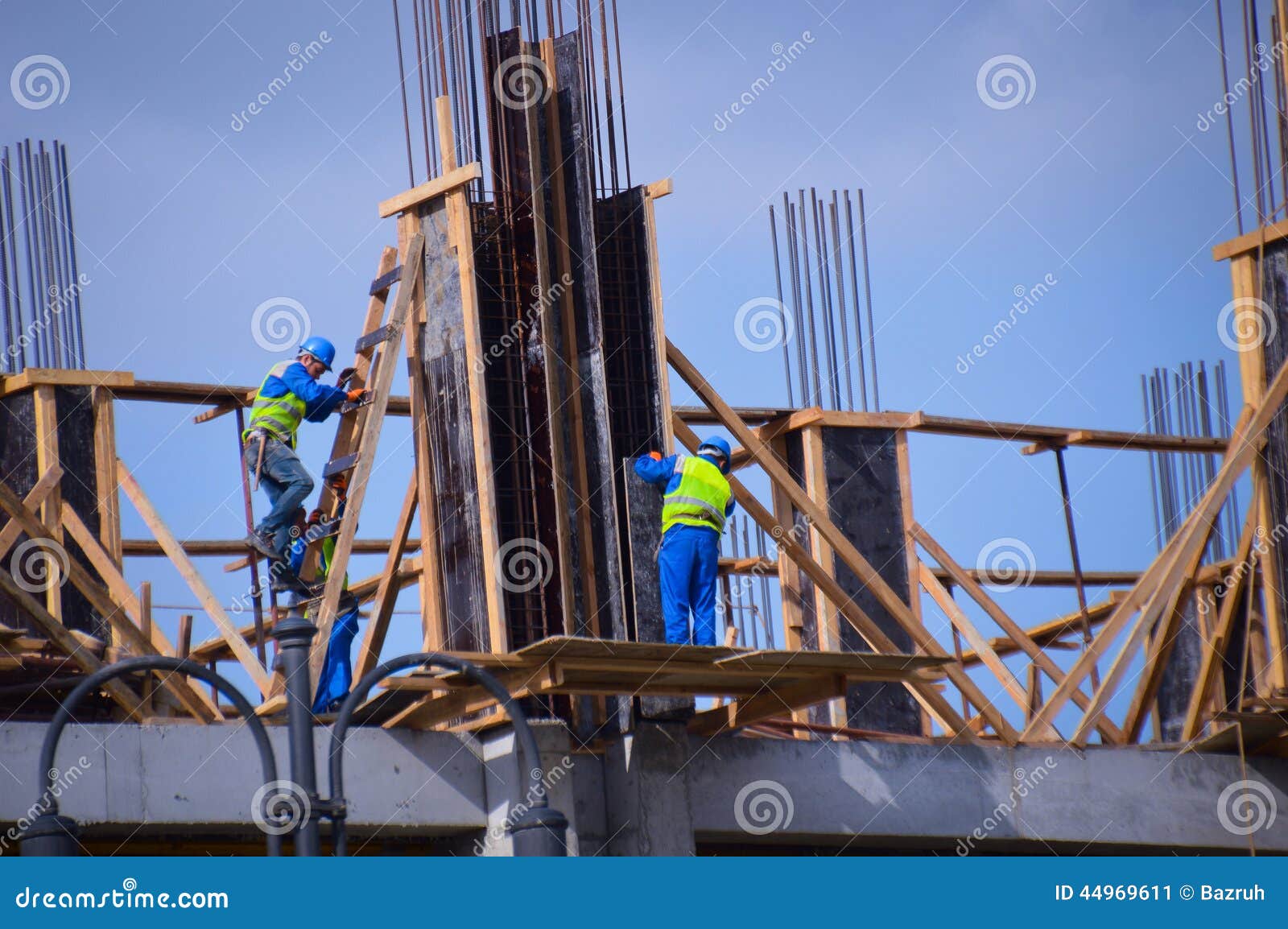 Workers builders editorial photo. Image of erector, build - 44969611