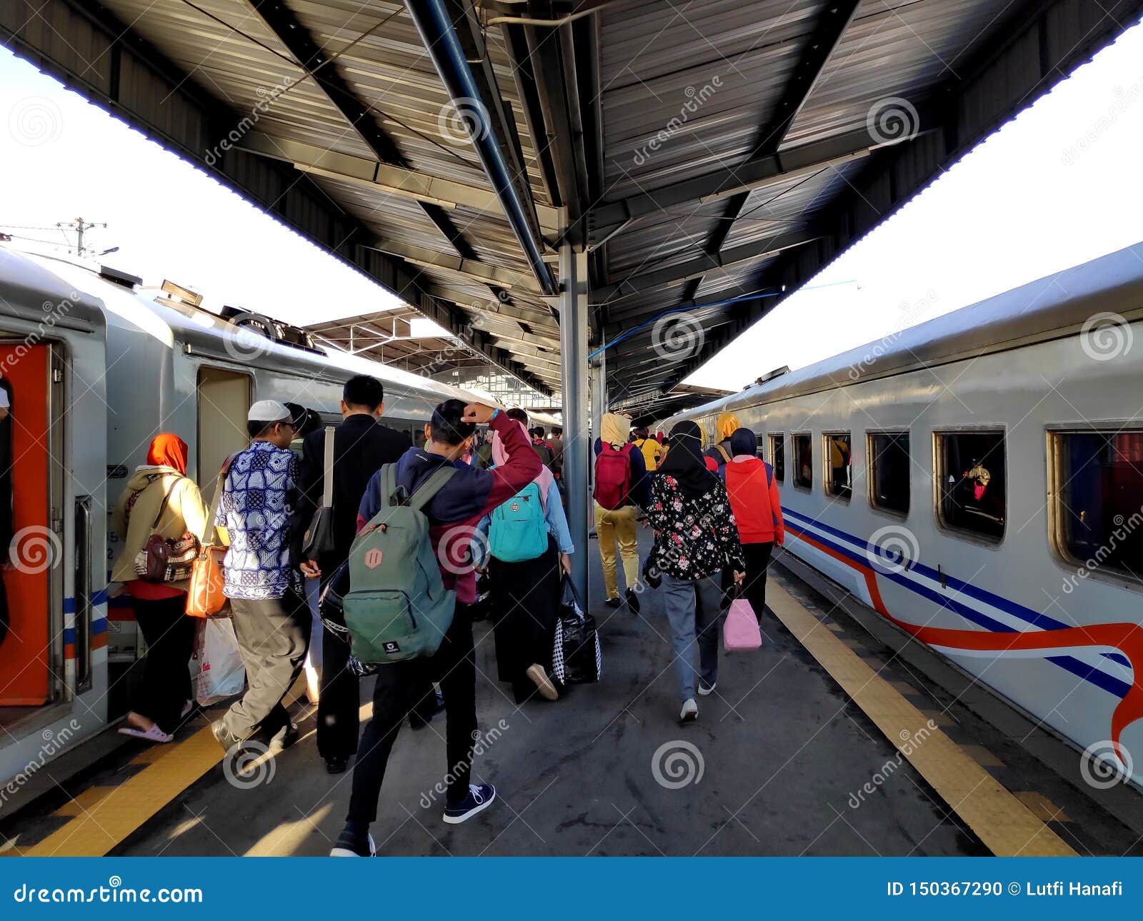 Workers and the Community Have Started Their Activities Editorial Image ...