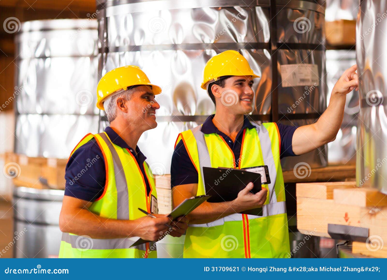 Workers counting stock stock image. Image of industrial - 31709621