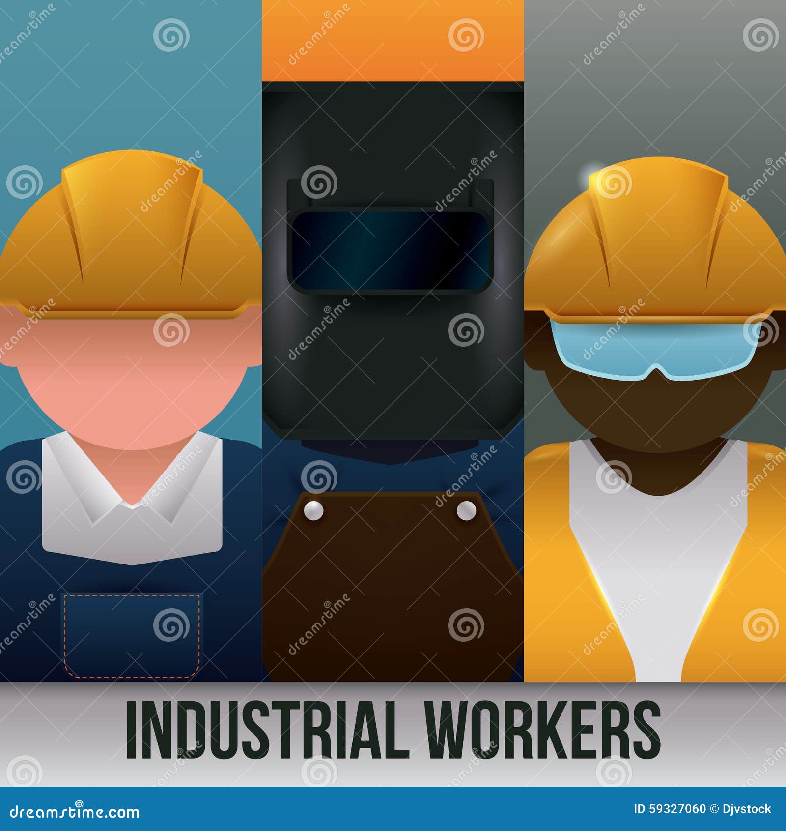 Workers design. stock vector. Illustration of people - 59327060
